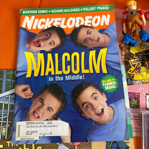 Nickelodeon | Other | Nickelodeon Magazine May 200 Issue Malcolm In The ...